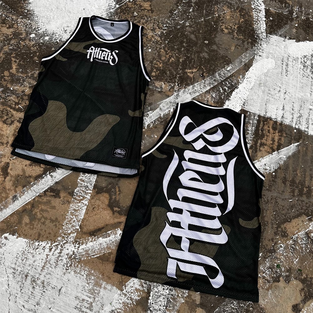 "Camo Gothic" Jersey - Athens Hardcore