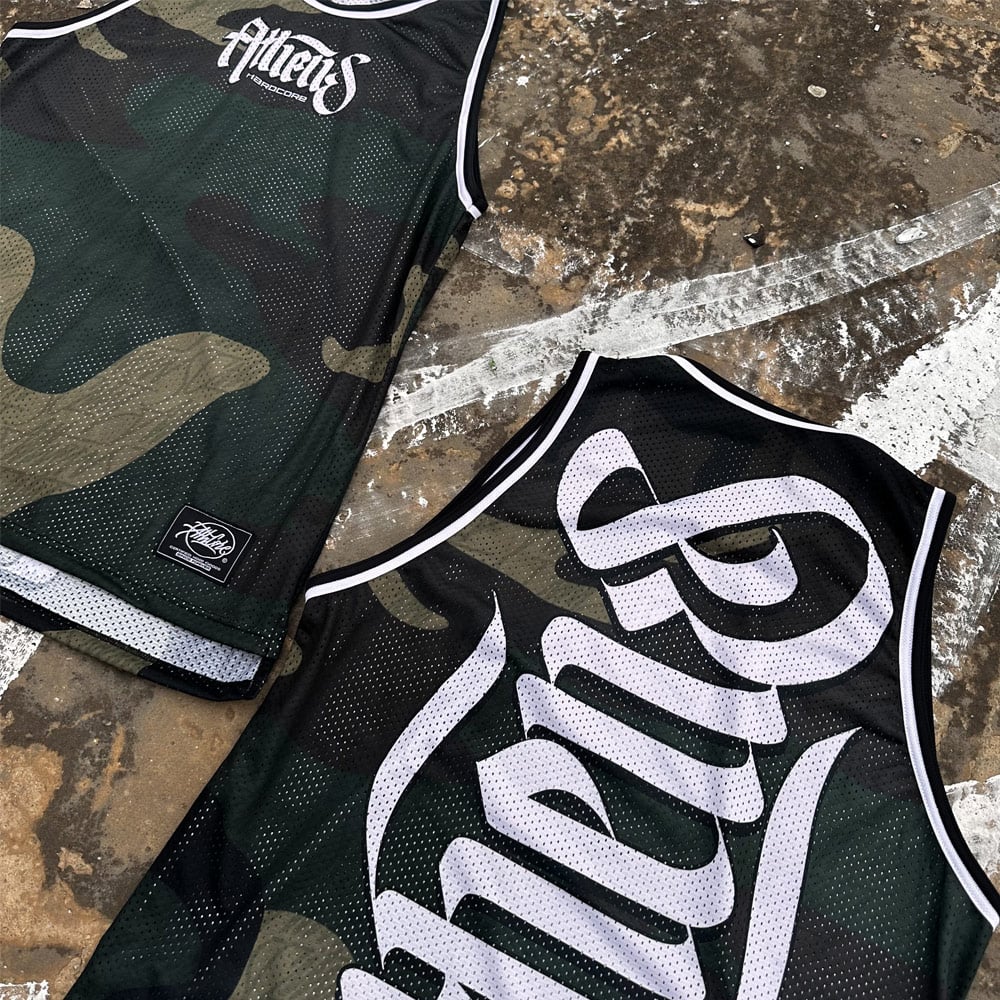 "Camo Gothic" Jersey - Athens Hardcore